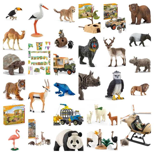 SCHLEICH WILD ANIMALS Schleich Wild Life - Over 100 Choices TRACKED 24/ ...