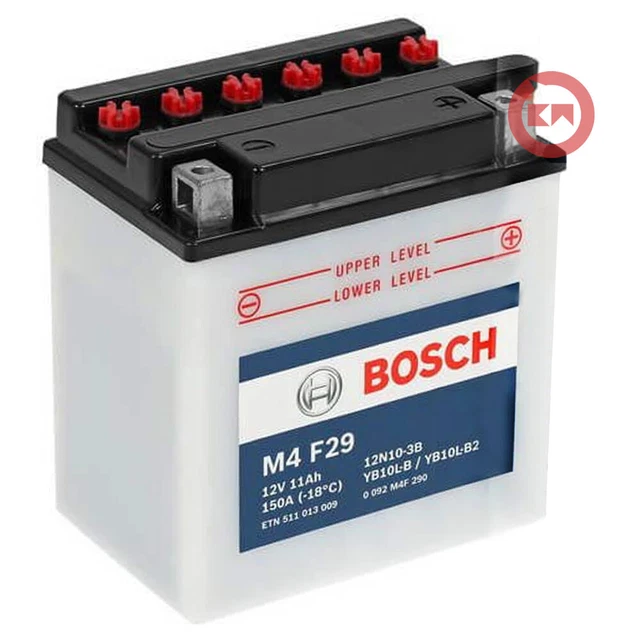 BOSCH M4 F29 11Ah Yb10L Bp Gilera Runner Fxr 180 1997 2002 Battery 38 BOSCH M4 F29 11Ah Yb10L Bp Gilera Runner Fxr 180 1997 2002 Battery 38