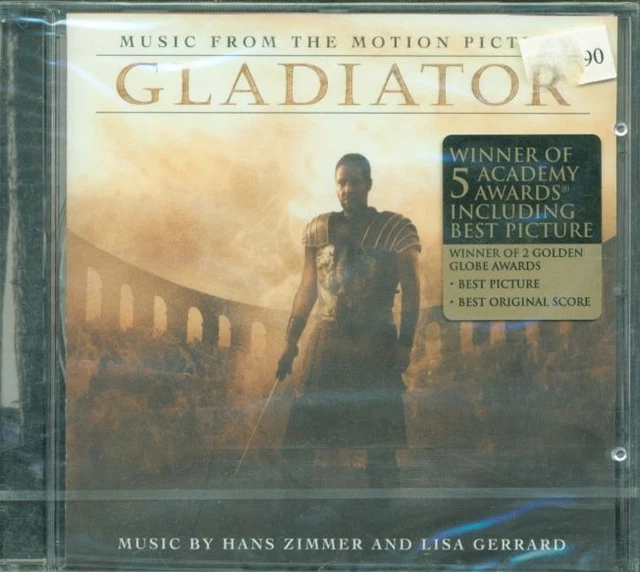 GLADIATOR OST - Hans Zimmer / Lisa Gerrard Hype Sticker CD Scellé EUR 7 ...