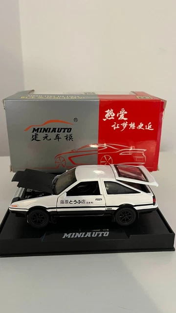 MINI AUTO 1:32 Scale Initial D Toyota AE86 Corolla Trueno - Brand New ...