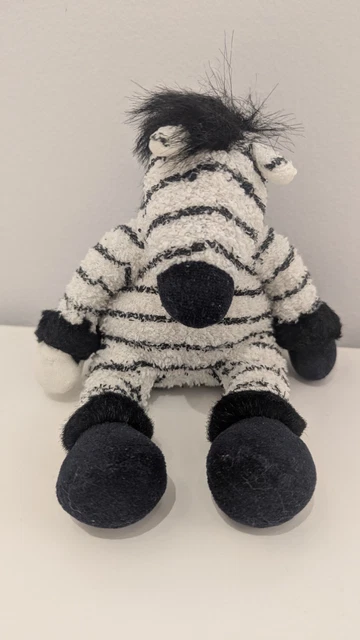 JELLYCAT 1999 “I am a Small Wild Riff Ruff” Very Rare Soft Zebra Toy ...