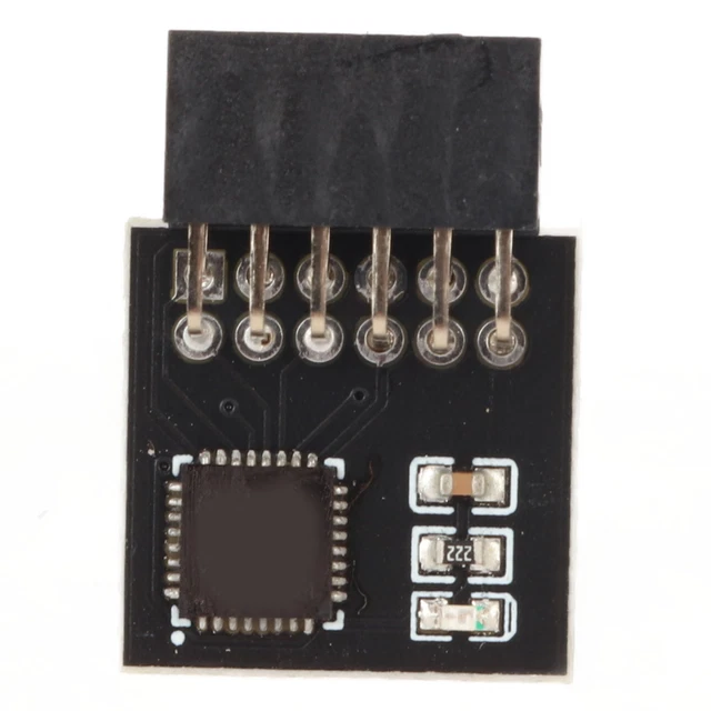 TPM SPI MODULE TPM 2.0 Module 12Pin Safe Storage For Motherboard £15.67 ...