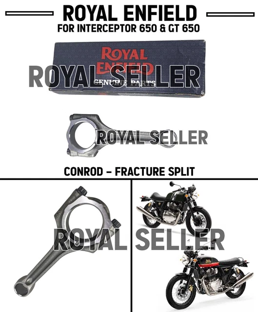ROYAL ENFIELD INTERCEPTOR 650 & GT 650 "CONROD - FRACTURE SPLIT" - Exp ...