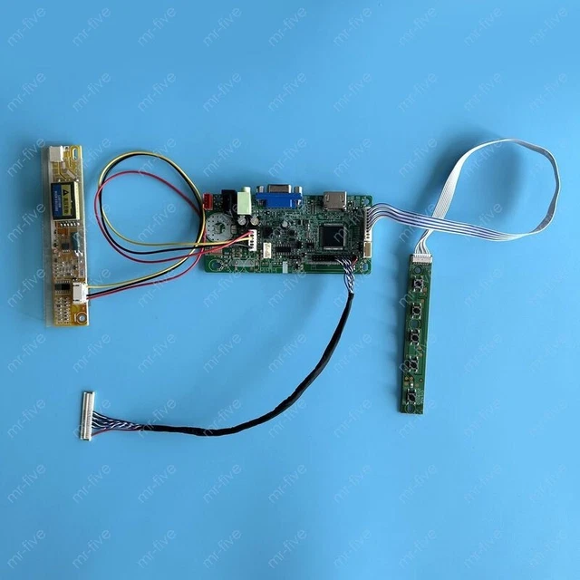 PER B141EW04 V4/V5/V7 1280x800 LVDS 30 pin 1-CCFL HDMI+VGA kit scheda controller EUR 21,95 ...