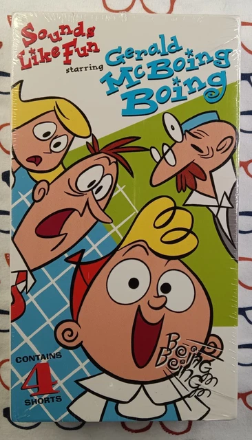 SOUNDS LIKE FUN Starring Gerald McBoing Boing 2000 Columbia TriStar VHS ...
