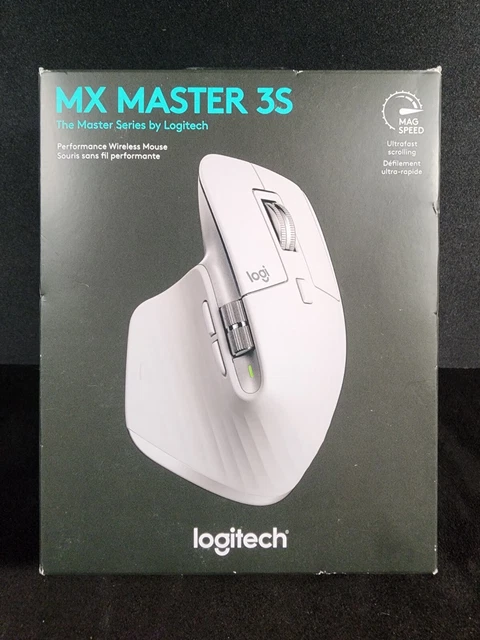 LOGITECH MX MASTER 3S Wireless Mouse - Mag Speed - Performance - Brand ...