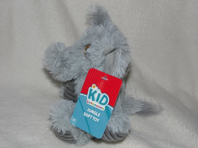 ASDA ELEPHANT SOFT toy grey Kid Connection corduroy comforter £11.45 ...