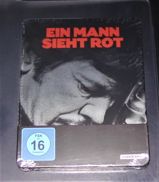 EIN MANN SIEHT Rot Death Wish Charles Bronson Limitierte Steelbook Blu ...