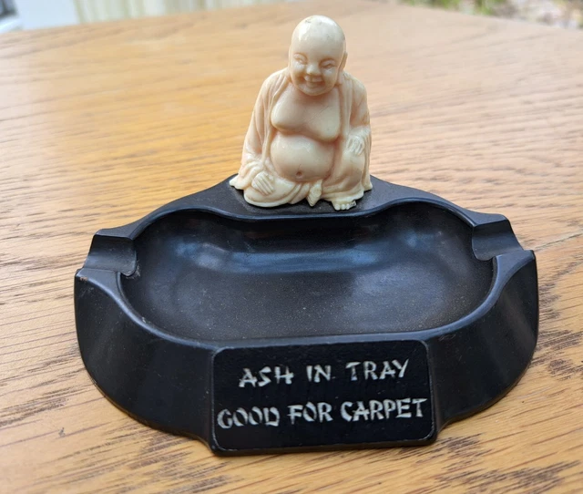 VINTAGE BAKELITE BUDDHA Ashtray Vogue Selcol. Made In England 1930s ...