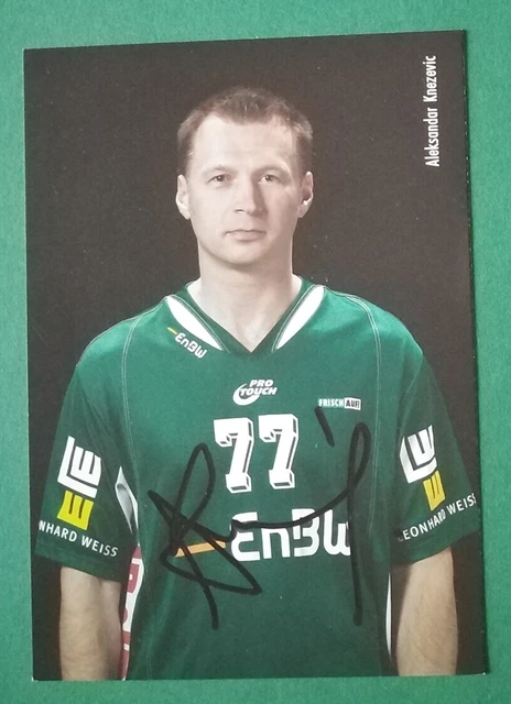 7940 ALEKSANDAR KNEZEVIC Frisch Auf Göppingen 2005/06 Handball AK orig ...