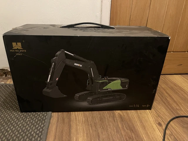 HUINA 1/14TH EXCAVATOR Diecast Cab Bucket, Hi-Torque Dig - CY1593 £87. ...