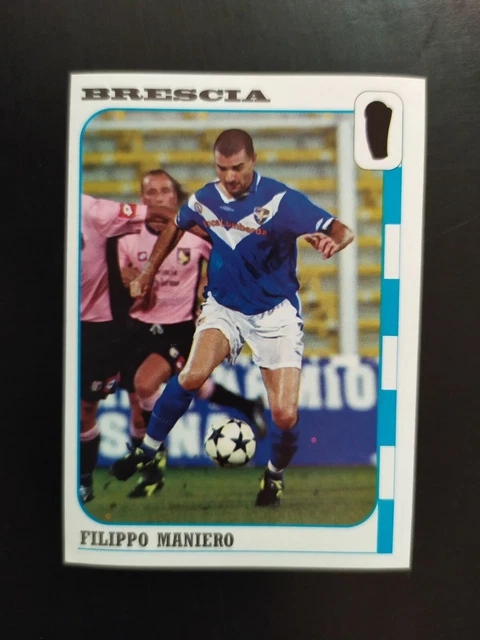 FIGURINA CALCIO COPPE 2003/04 PANINI BRESCIA MANIERO n 143 NUOVA CON ...