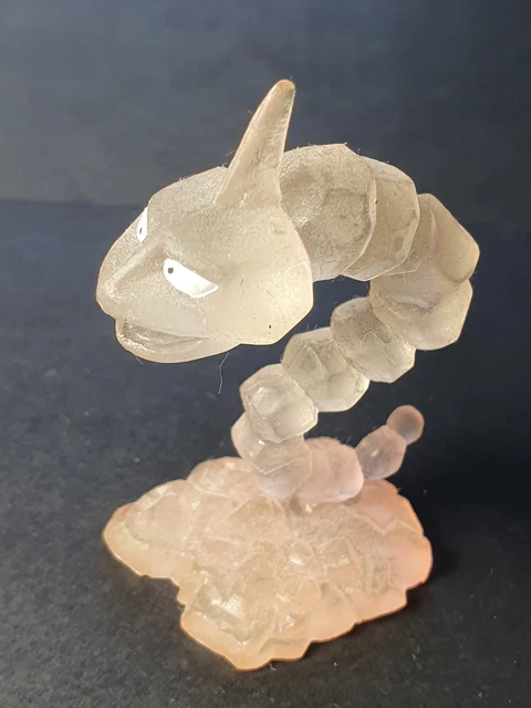 FIGURINE POKÉMON TRANSPARENTE (Clear) - ONIX (Onix) # 95 - C.G.T.S.J ...