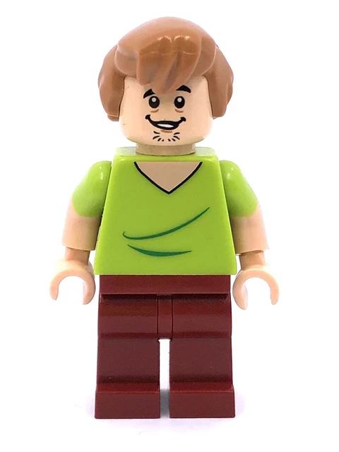 ORIGINALE LEGO MINIFIGURE Shaggy Rogers scd003 Scooby-Doo dal set 75904 ...