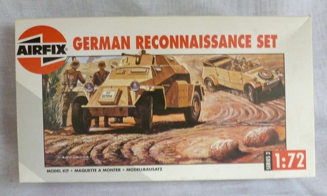 AIRFIX GERMAN RECONNAISSANCE Set 1/72 Scale Model Kit £19.50 - PicClick UK