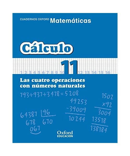 MATEMÁTICAS 1º PRIMARIA Cuadernos de Cálculo 11 (Cuadernos de Matemáticas Pr £18.27 - PicClick UK