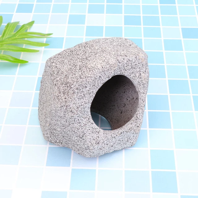 FISH HIDEAWAY FLOATING Betta Log Small Fish Tank Decorations Aquarium ...