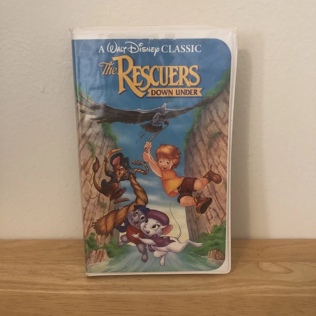 USED, VHS, THE Rescuers Down Under, Walt Disney, Black Diamond £127.69 ...