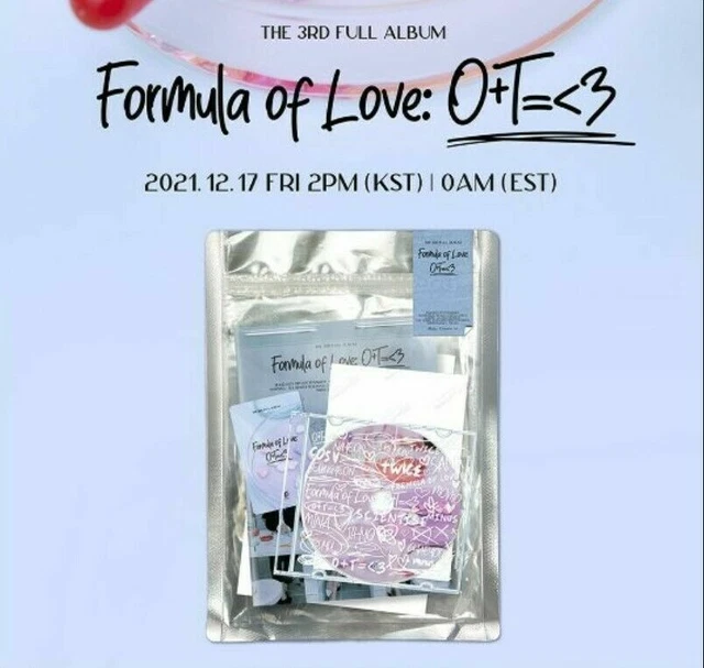TWICE FORMULA OF Love : O+T= 3 3rd Album RESULT FILE Official Sealed ...