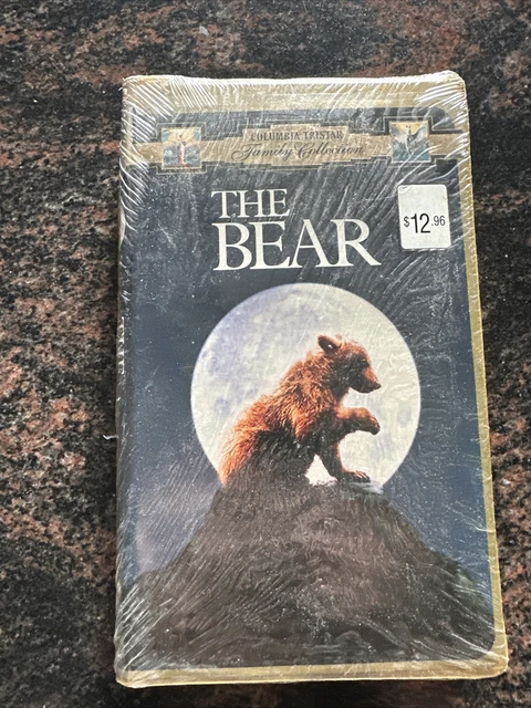 THE BEAR (VHS, 1989, Closed Captioned Clam Shell Case) New. Factory ...