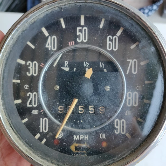 1959 VW VOLKSWAGEN Beetle Bug Speedometer 111 957 023 Works! EUR 140,47 ...