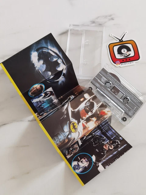 BATMAN RETURNS - Original Soundtrack 1992 cassetta tape cassette mc Danny Elfman EUR 20,90 ...