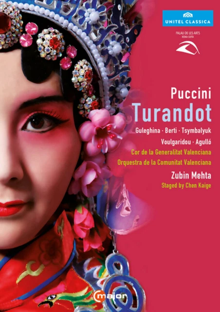 TURANDOT: PALAU DE Les Arts Valencia (Mehta) (DVD) Puccini G. Guleghina ...