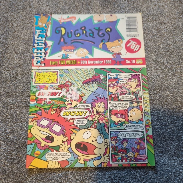 RARE MARVEL COMICS Edition Rugrats comic books Magazine No10 20th ...