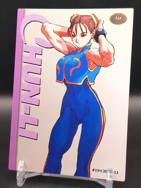 CHUN-LI #19 STREET Fighter ALL CAPCOM WORLD '98 Carddass Masters Card ...