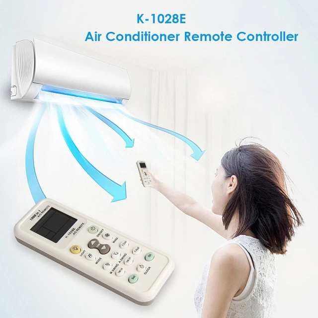 AIR CON REMOTE Air Conditioner Controller Office Use Working Indicator ...