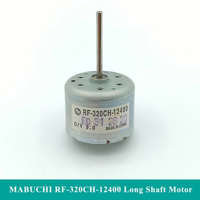 MABUCHI RF-320CH-12400 DC 6V 9V 12V Mini 24mm Spindle Motor DIY CD DVD ...