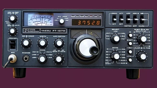 YAESU FT-107M FT107 M Hf Ssb Transceiver Technical Service Repair ...