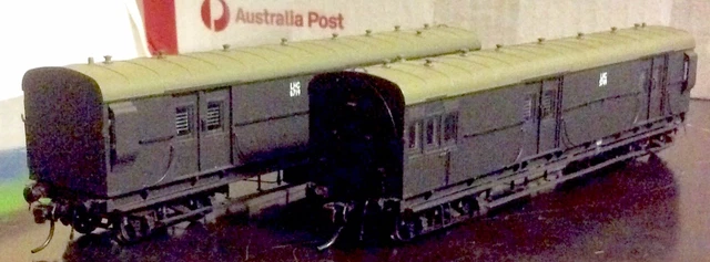 AUSTRAINS HO GAUGE NSWGR LHG Guards Vans Pack Of 2 Vans $123.60 ...