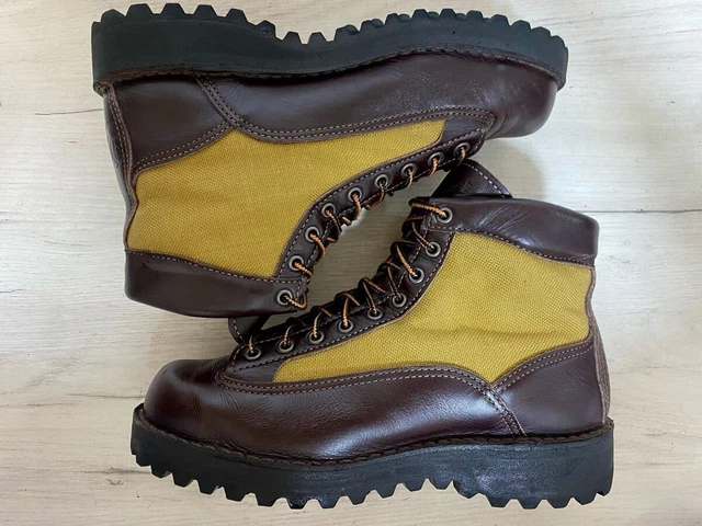 DANNER MEN'S LEATHER Boots 34600X DJ BOB LIGHT Black US8EE Rare Model £ ...