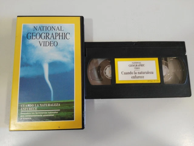 WHEN NATURE RAGES - VHS Tape National Geographic Video £22.84 - PicClick UK