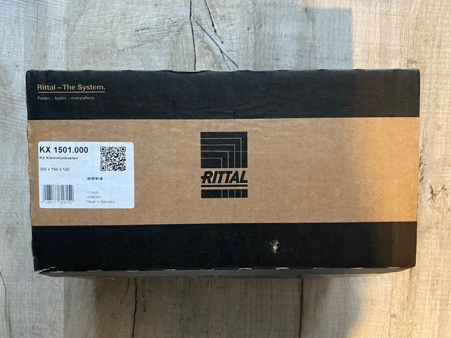 RITTAL ENCLOSURE 1501.000 300x150x120mm £11.12 - PicClick UK