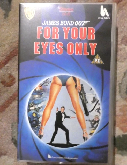 GENUINE FOR YOUR Eyes Only Vhs Cassette Rare Used Good Condition Uk Only £2.80 - PicClick UK
