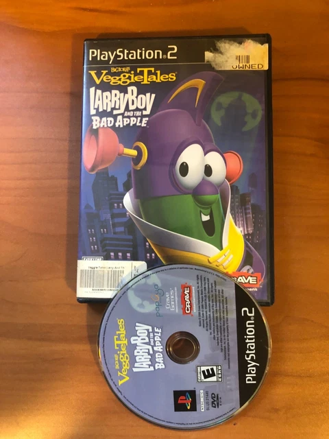 VEGGIETALES : LARRY Boy And The Bad Apple (PlayStation 2, PS2) Complet ...