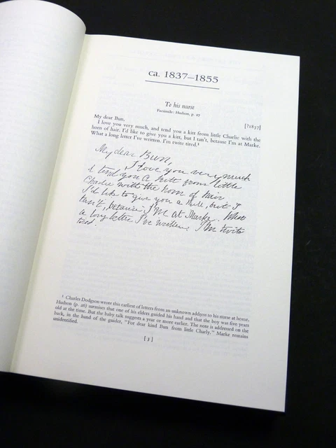 MORTON N COHEN Lettres de Lewis Carroll 1979 1ère 2 vol COPIES PROPRES ...