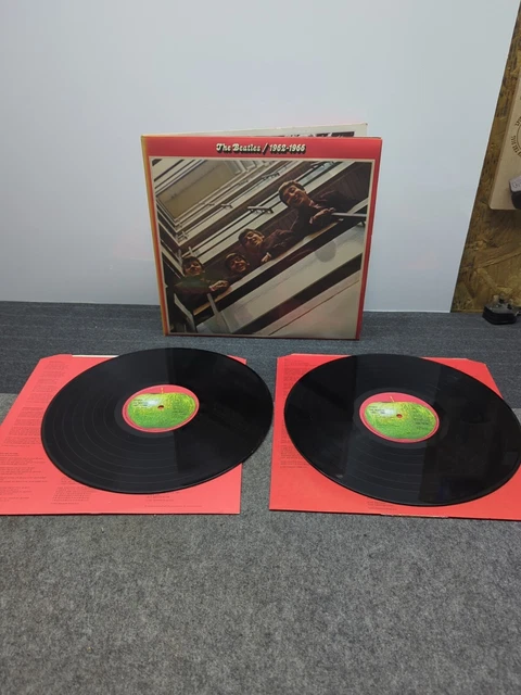 THE BEATLES 1962-1966 The Red Album. UK Vinyl Double LP Album PCSP717 £34.95 - PicClick UK