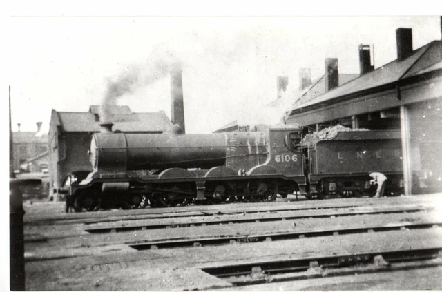 RAIL PHOTO LNER GCR 460 B8 6106 Trafford Park shed Manchester £2.39 ...