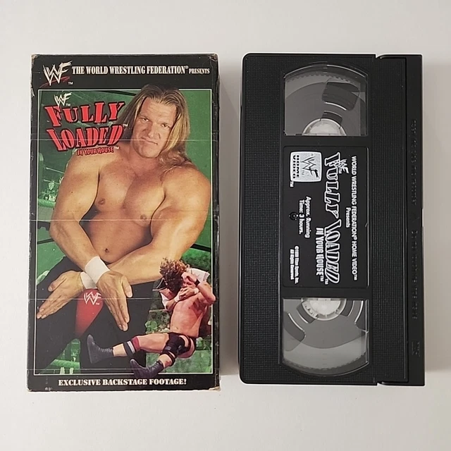 WWF WWE FULLY Loaded 1998 VHS Tape WWF Home Video £16.11 - PicClick UK