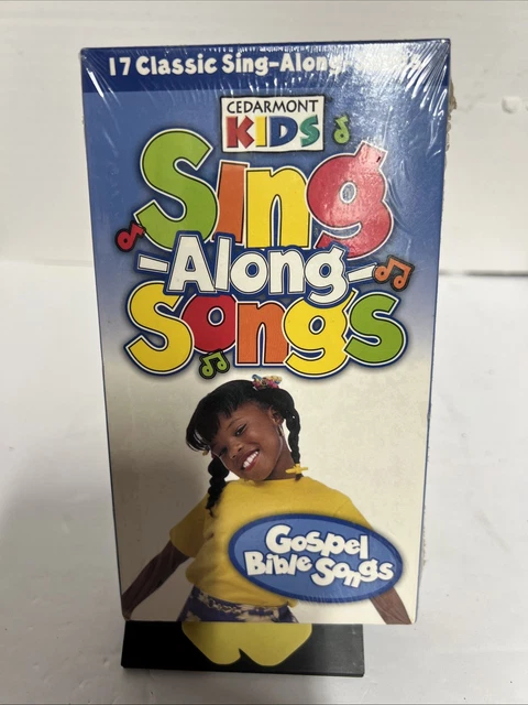 SING ALONG SONGS Gospel Bible Songs Cedarmont Kids Sealed Vhs £18.17 ...