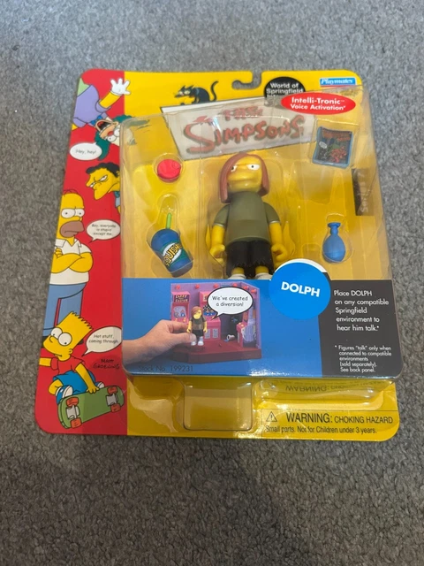 THE SIMPSONS PLAYMATES Wos Action Figure - Series 7 - Dolph (Free P+P ...
