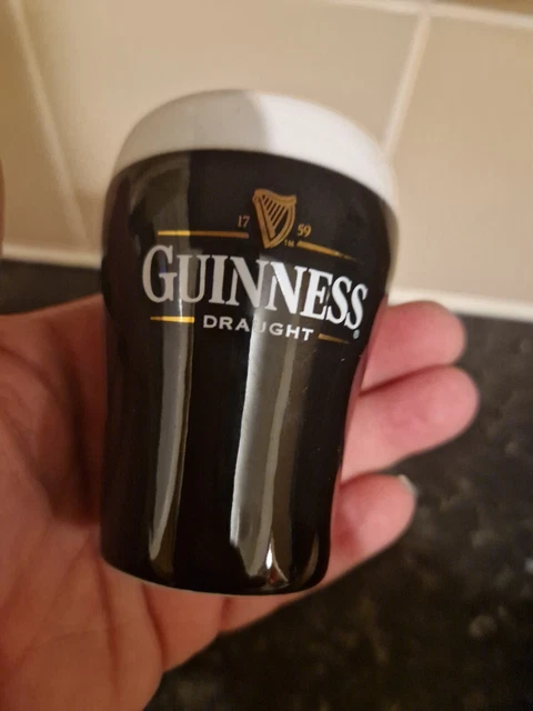 GUINNESS DRAUGHT LOGO 3" Egg Holdercup Ceramic Pottery £7.95 - PicClick UK