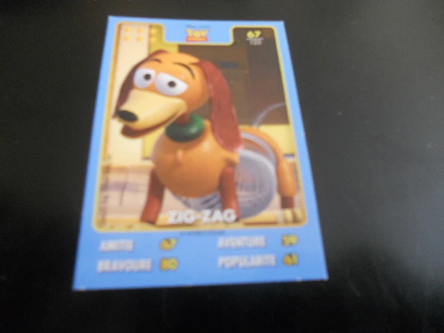 CARTE DISNEY PIXAR n°67 toy story zig zag EUR 2,00 - PicClick FR