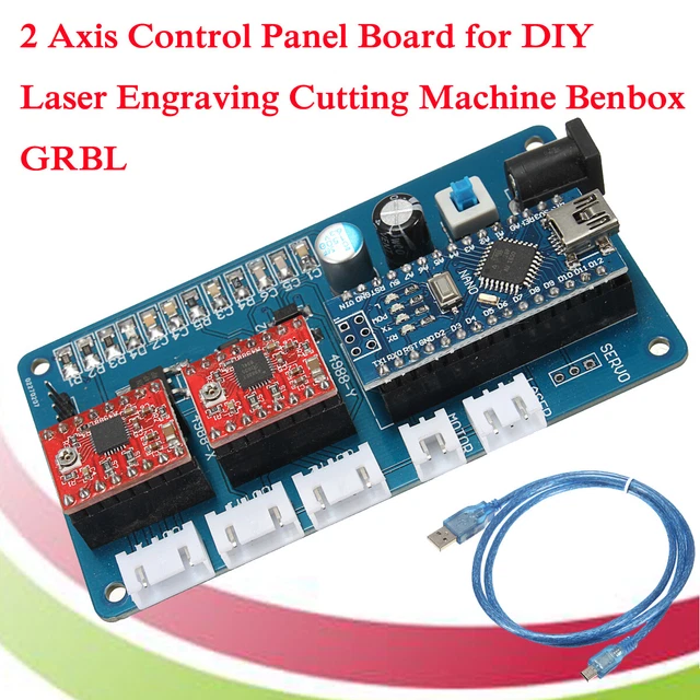 STEPPER MOTOR CONTROL Board Driver 2 Axis For DIY Laser Engraver Benbox ...