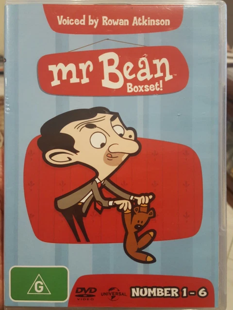 MR BEAN BOXSET Rare Dvd Box Set Rowan Atkinson Animation Cult British ...