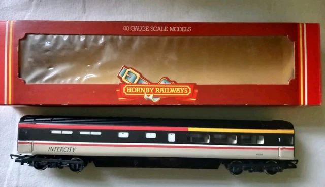 HORNBY INTERCITY SWALLOW mk3 buffet car boxed black roof oo gauge £25. ...