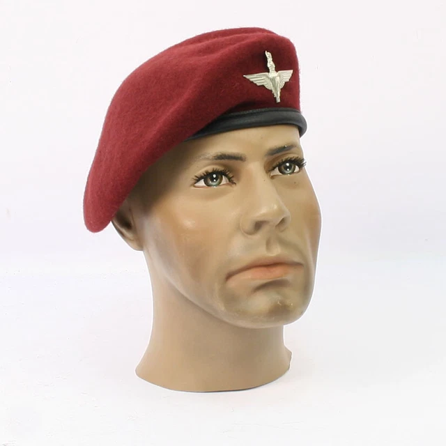 REPLICA WW2 BRITISH Army Airborne (Parachute) Red Beret by Kay Headress ...